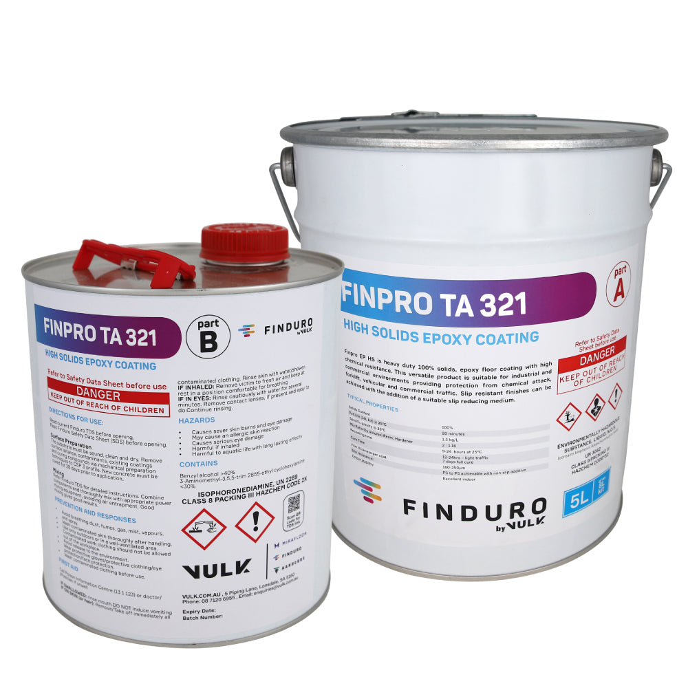 Vulk Finpro TA 321 Epoxy Pigmented N45 Pipeline Grey – Madewell Products