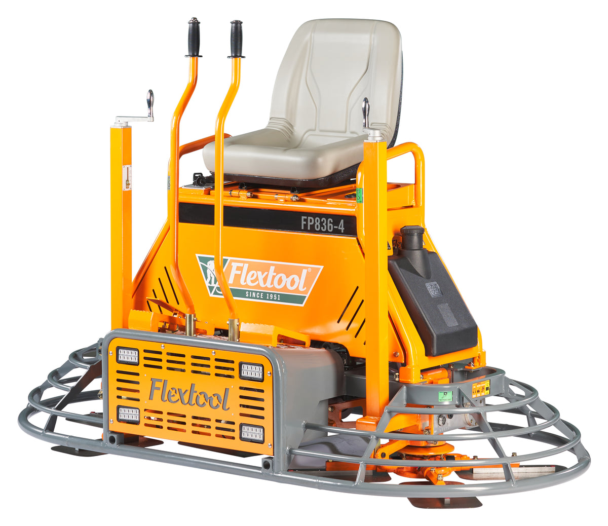 Flextool Profinish Ride-On Power Trowel 36" 27HP Honda Petrol Engine ( – Madewell Products