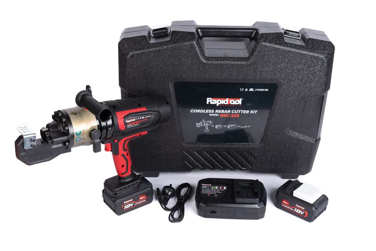 Rapid Tool Cordless 20mm Rebar Cutter Kit (BRC-20X) – Madewell Products