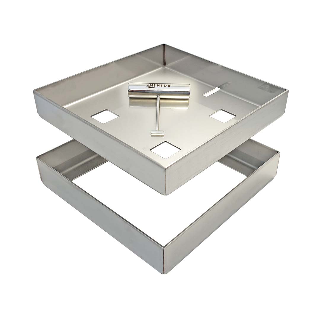 Hide Large Access Cover Kit - Stainless Steel 506mm & 656mm – Madewell ...