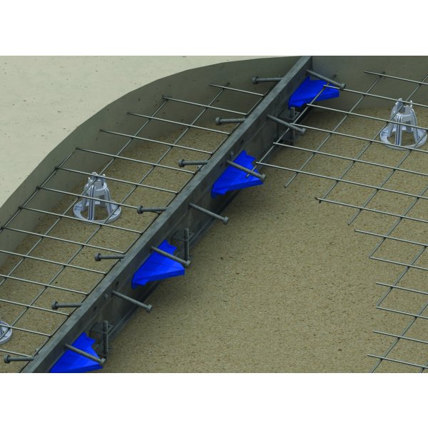 Danley Hyper Edge Protection Galvanised to suit 250-300 Slab 3-Way Int ...