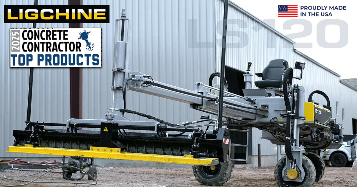 Ligchine Laser-Guided Screed LS120 – Madewell Products