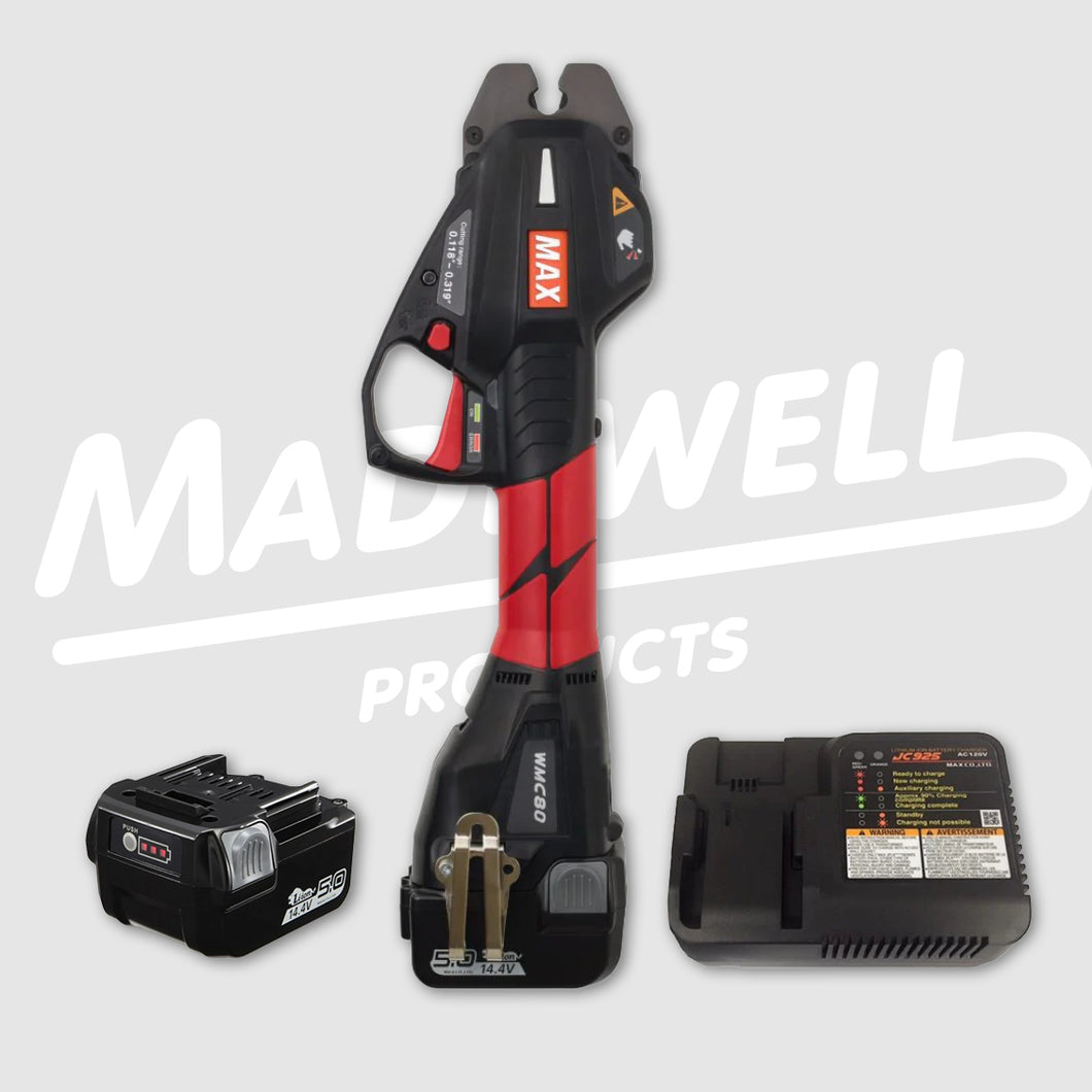 MAX WMC80 Cordless Wire Mesh Cutter Kit Up To 8mm – Madewell Products