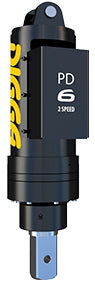 Digga PDT6 2 Speed Auger Drive with Halo - 75mm Square Shaft with 2.2m ...