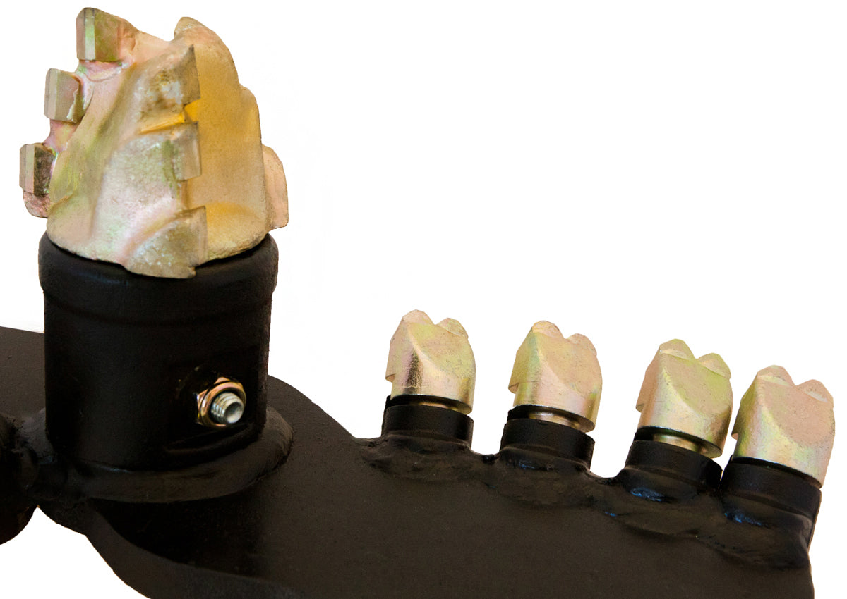 Auger Torque - S4 FABRICATED AUGERS - 65RND - ROTATING ROCK TEETH, ROC ...