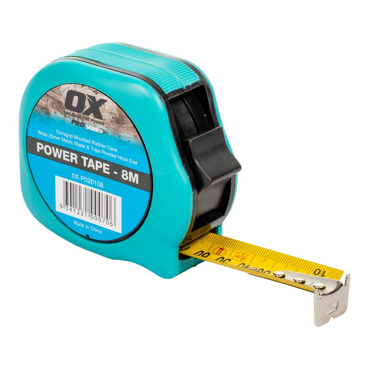 OX Professional 8m Duragrip Metric Tape Measure – Madewell Products